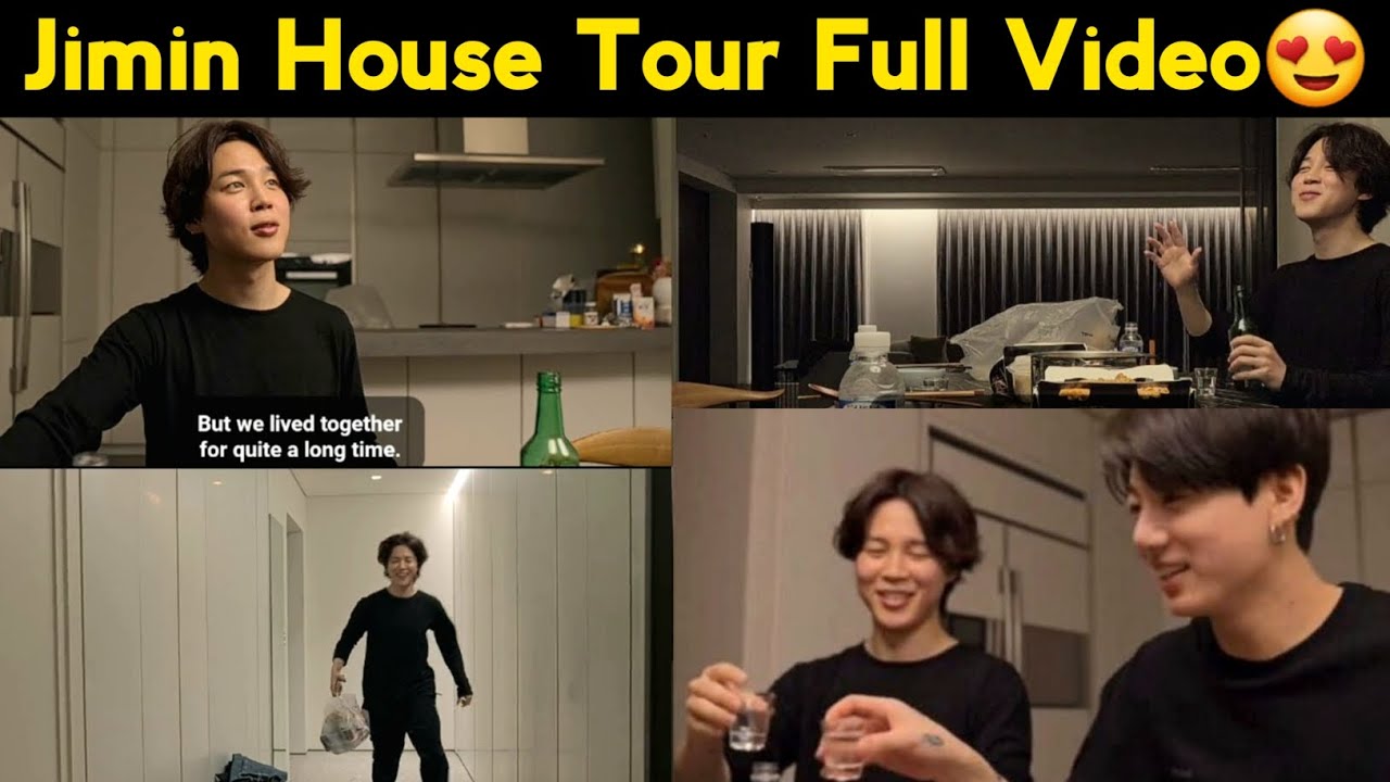 BTS Jimin House Tour Full Video 😍| Jimin Give Home tour to Army 🏡 #bts ...
