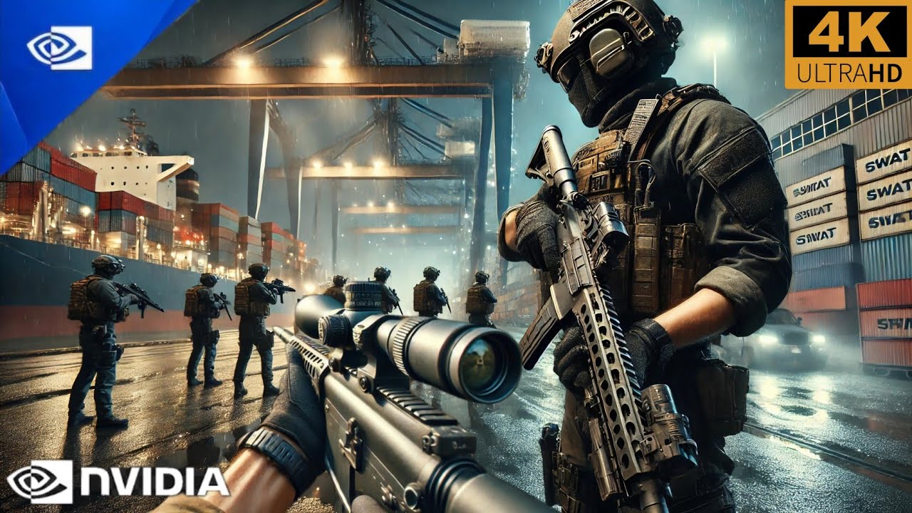 SPECIAL FORCES RAID ON US PORT | REALISTIC ULTRA GRAPHICS GAMEPLAY ...