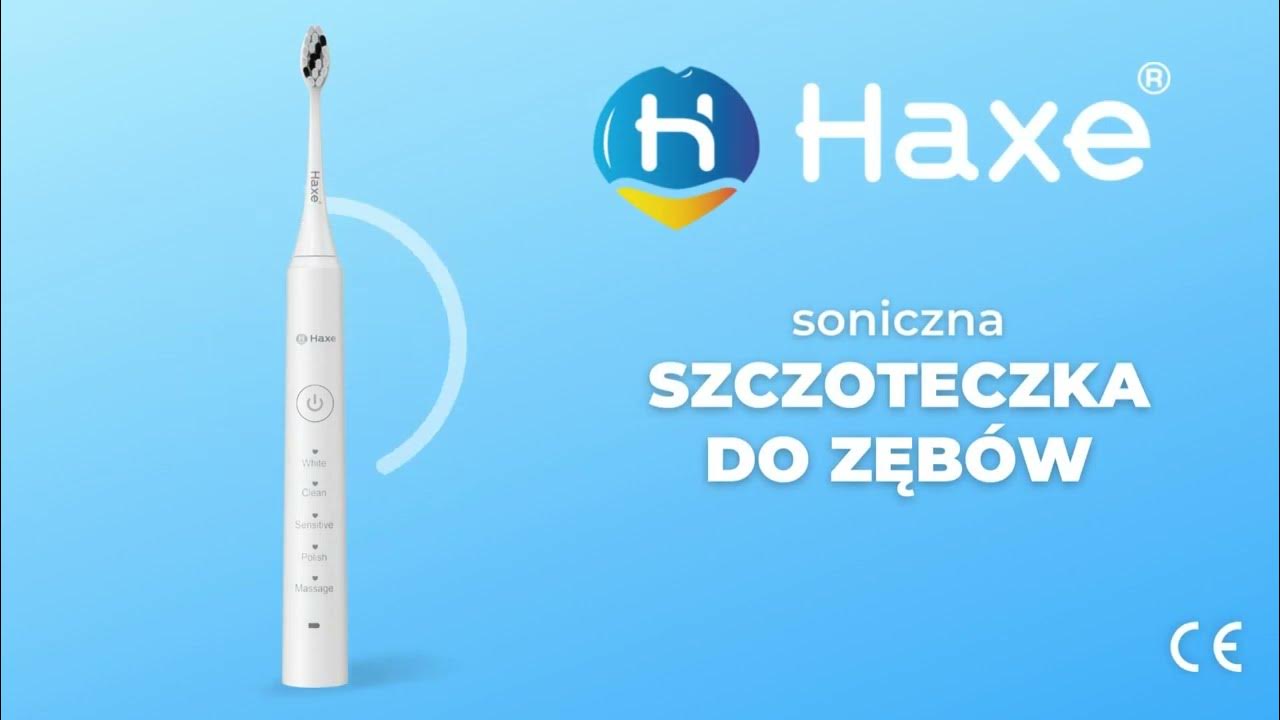 Haxe - szczoteczka soniczna HX701 - YouTube