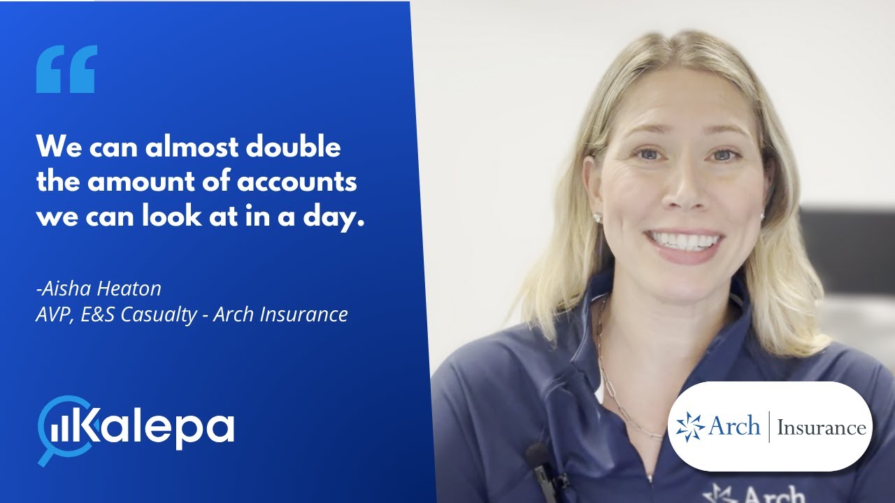 How Arch's Aisha Heaton transformed her underwriting with Kalepa's ...