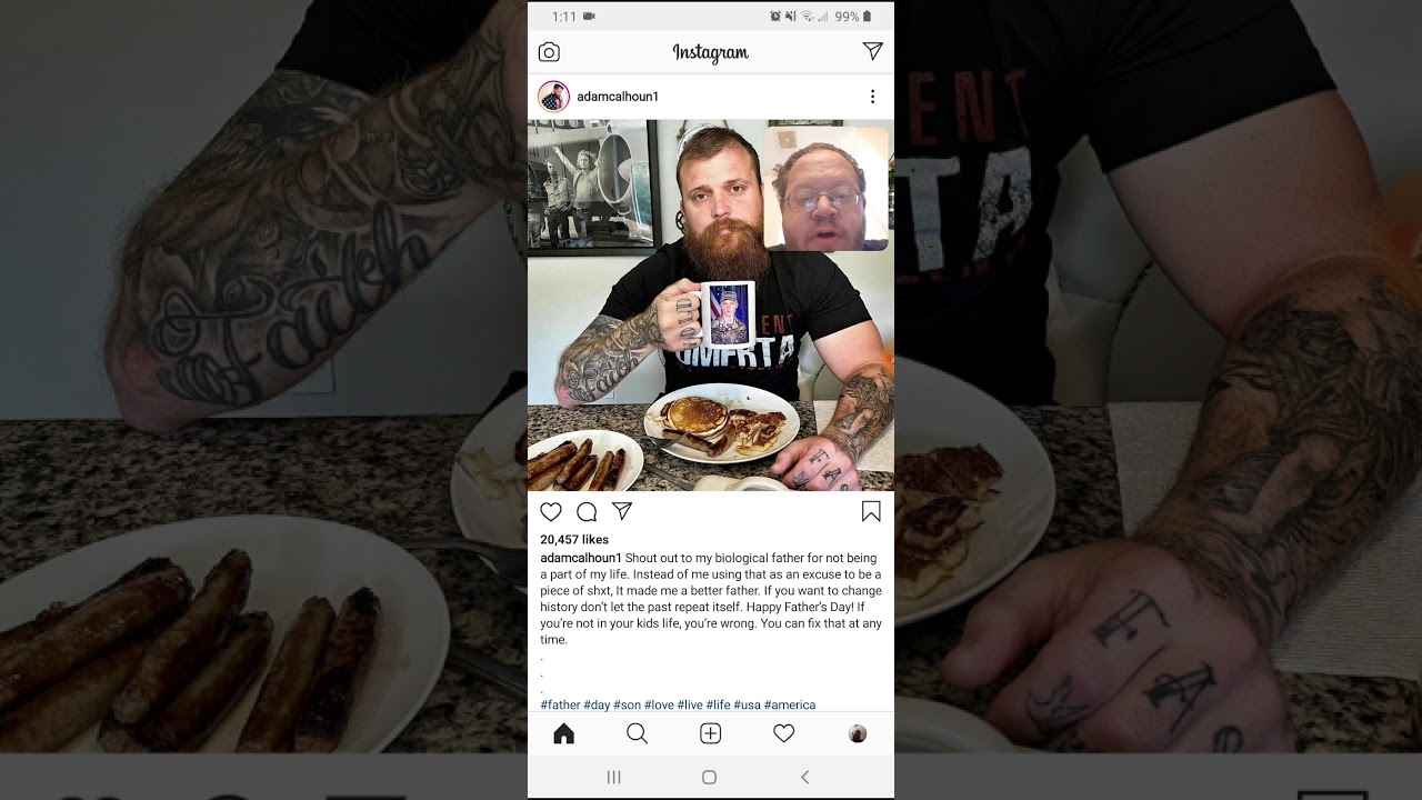 Adam Calhoun - On His Son On Father's Day - Danny the Man Parker - YouTube