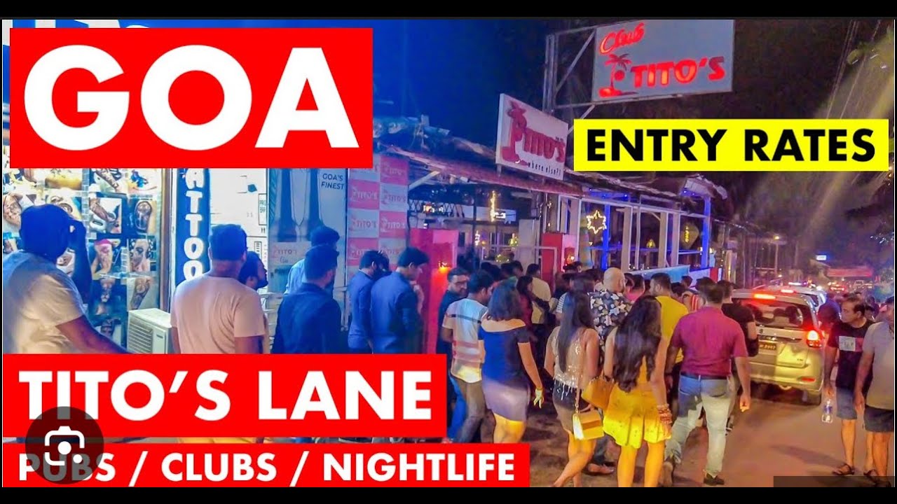 Baga Beach & Tito’s Lane Nightlife | Goa’s Most Happening Street Party ...