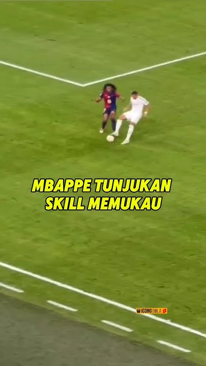 AKSI SKILL MEMUKAU KYLIAN MBAPPE 😱 #shorts - YouTube