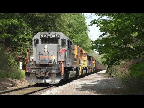 BPRR SIRI departs Salamanca, NY - YouTube