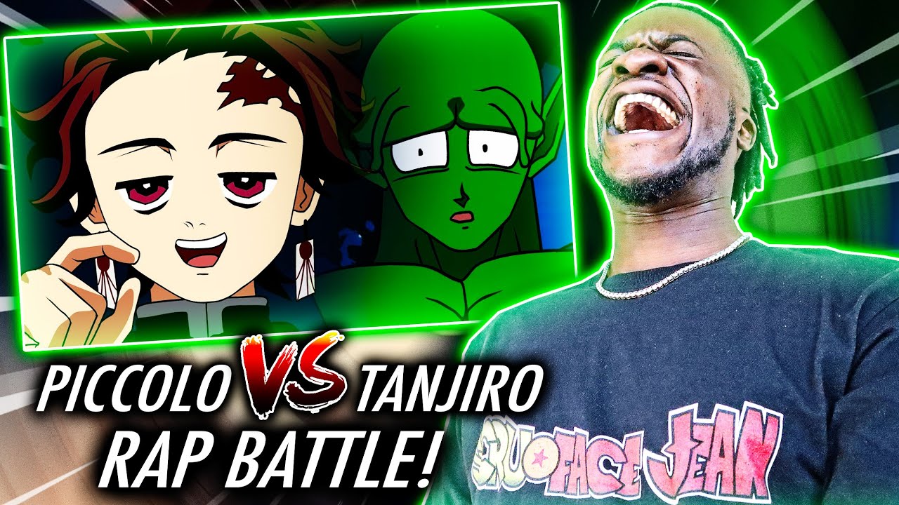 Piccolo vs Tanjiro RAP BATTLE! (REACTION) - YouTube