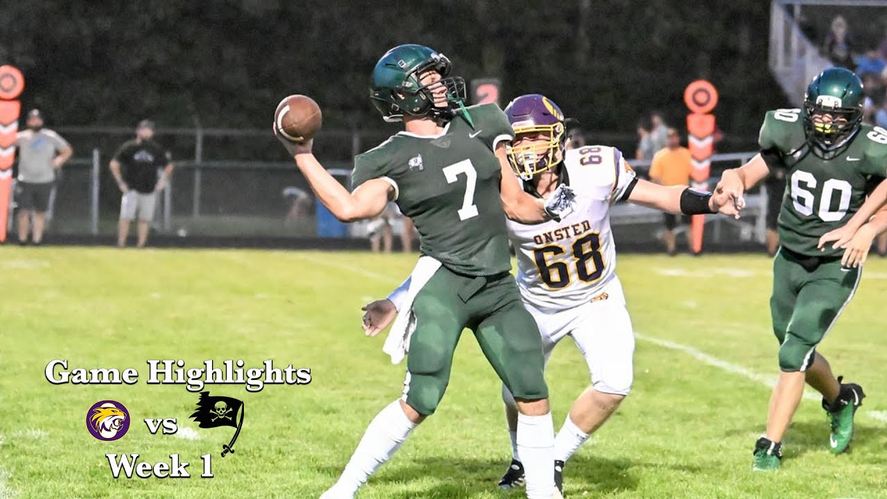 Onsted vs. Napoleon Football Highlights | JTV Sports - YouTube