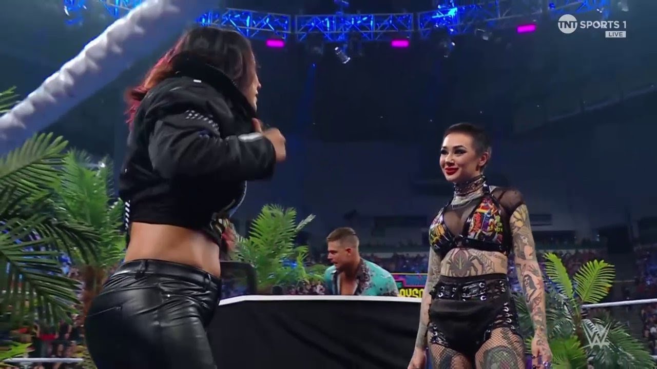 Shotzi Returns & Destroyed Bayley & Io Sky Full Segment at WWE ...