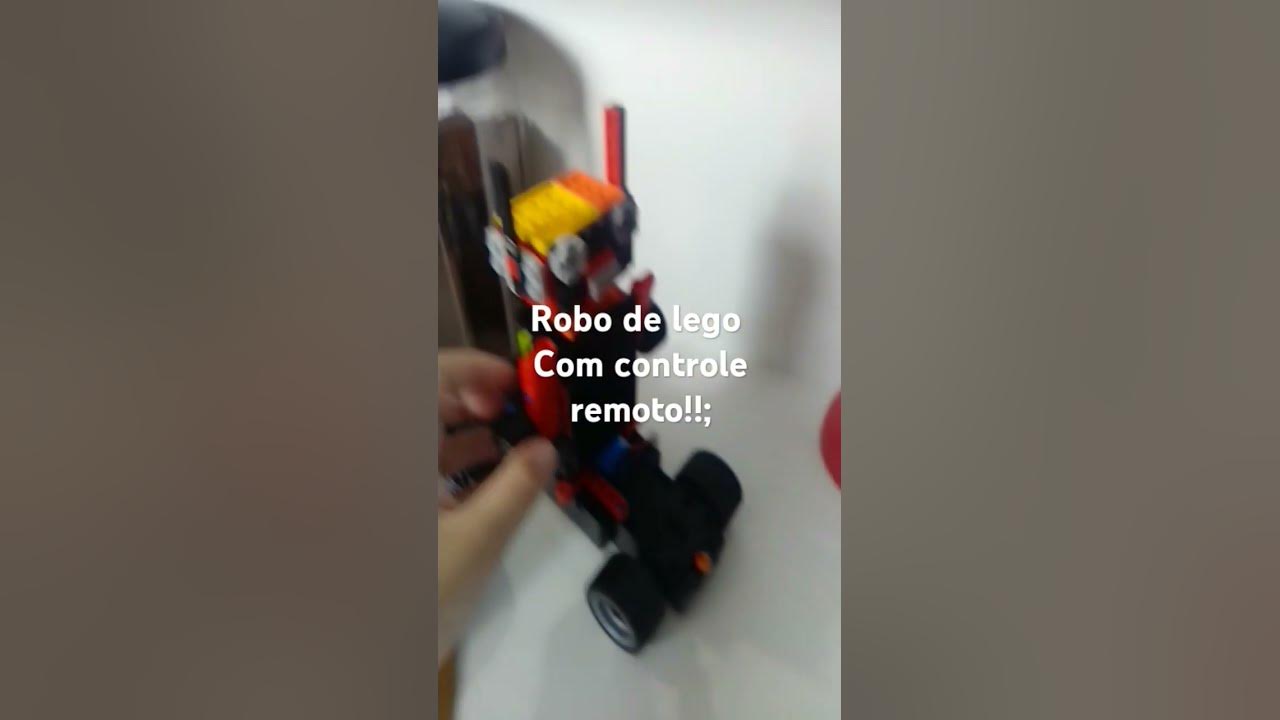 Robô de lego com controle remoto - YouTube