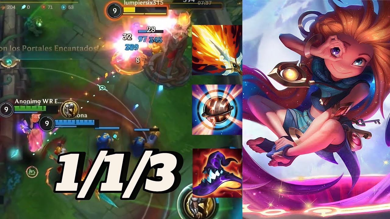 ¡LA PARTIDA MÁS RÁPIDA DE WILD RIFT! 🪄 | Zoe Mid Wild Rift (Build ...