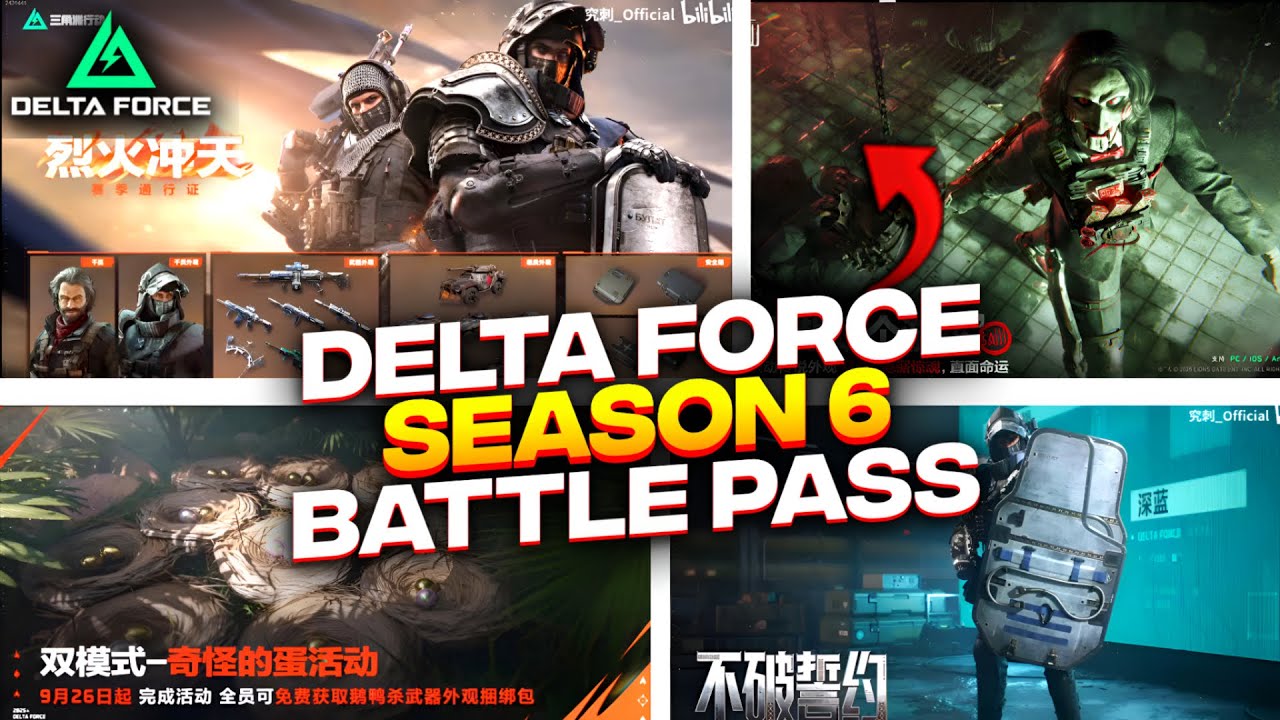 Battle Pass, Raptor, Jets & FREE Skins?! 😱 Delta Force Season 6 ...