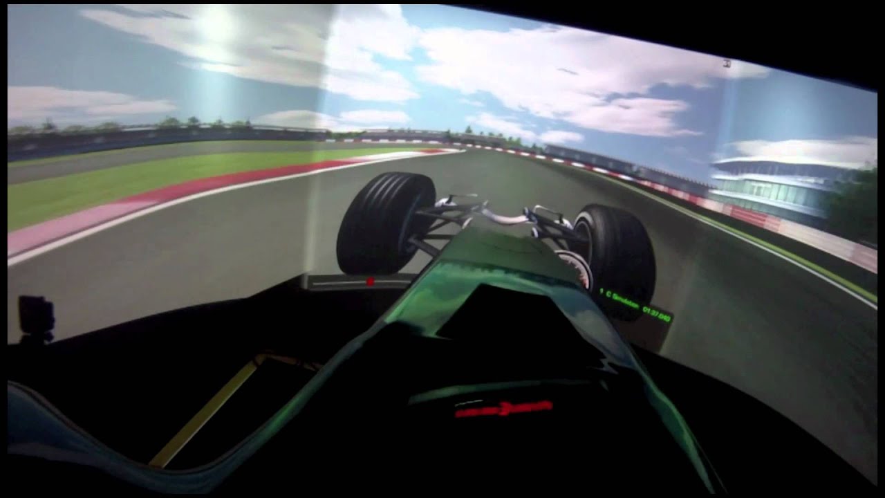 Cranfield Motorsport Simulator - Silverstone Arena GP Circuit - YouTube