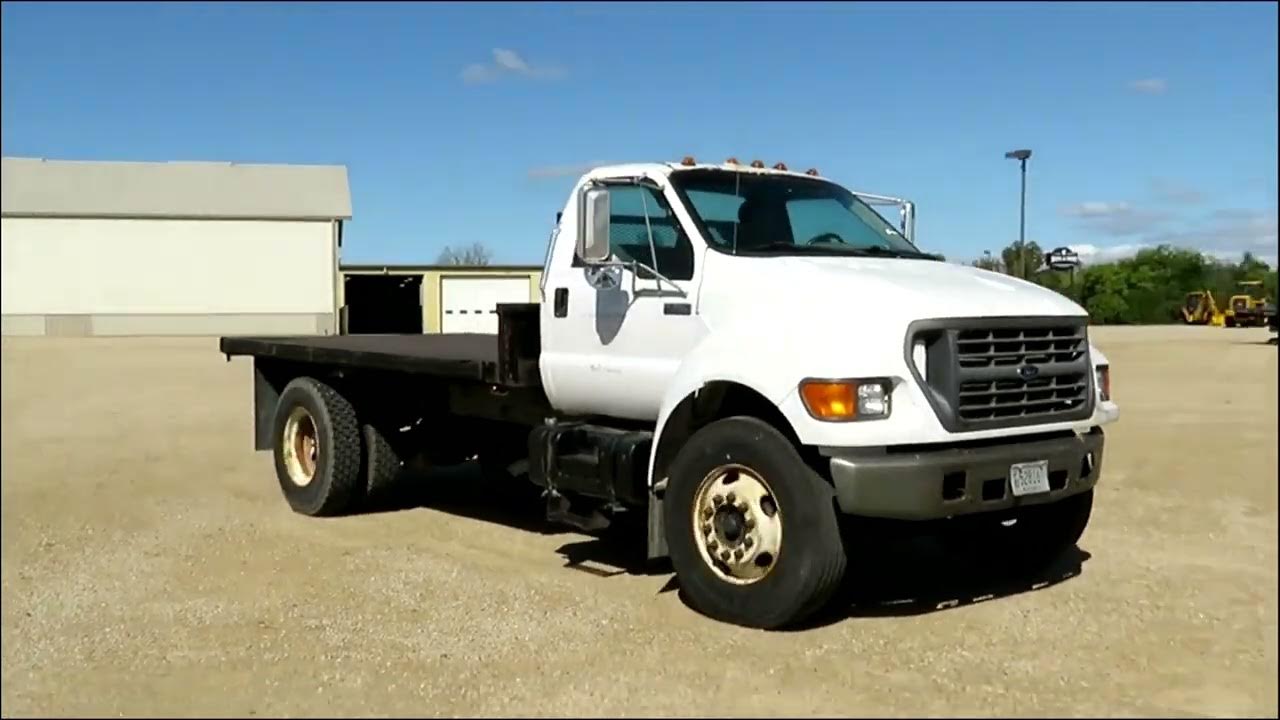 2001 FORD F750 For Sale - YouTube