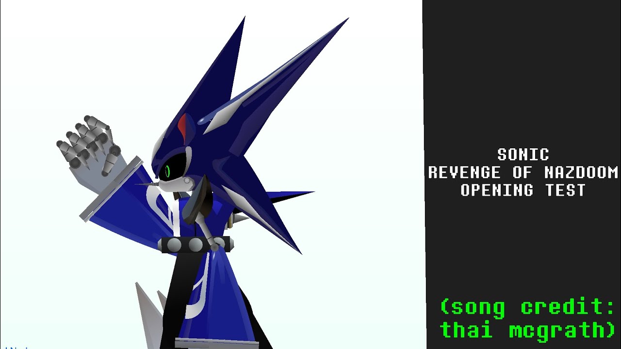 SONIC: REVENGE OF NAZDOOM.EXE OPENING TEST :with the help of ...