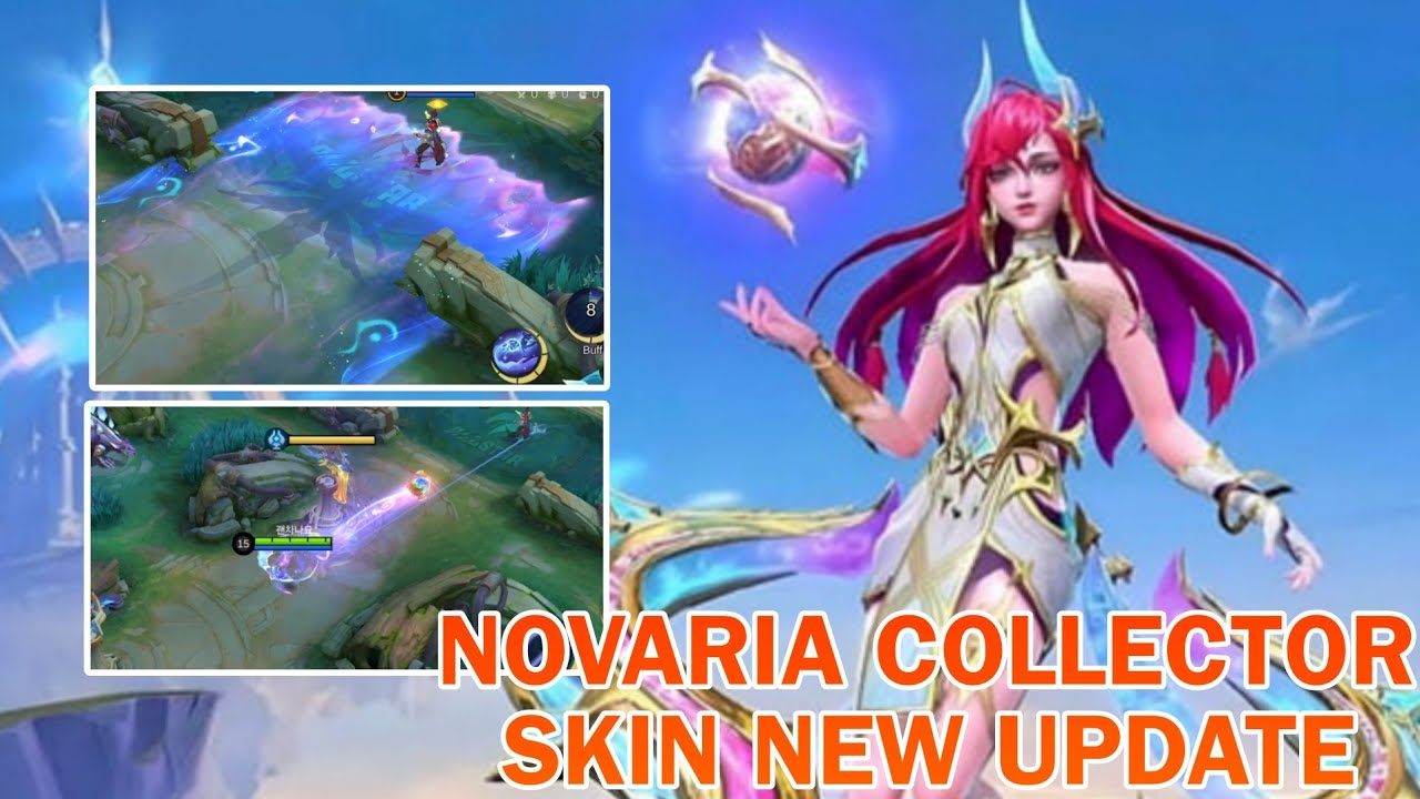 Novaria Collector Skin Skills OPTIMIZED Part 3 | June 16, 2025 | MLBB ...