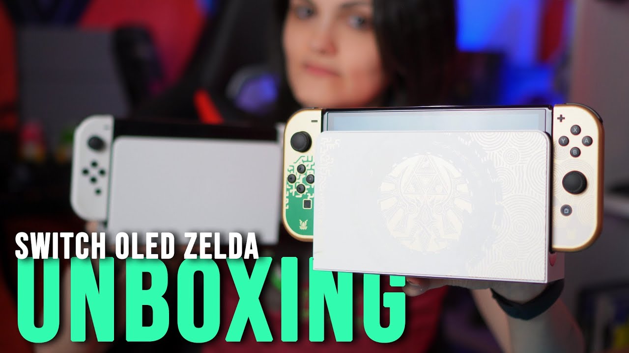 NINTENDO SWITCH OLED - THE LEGEND OF ZELDA: TEARS OF THE KINGDOM ...