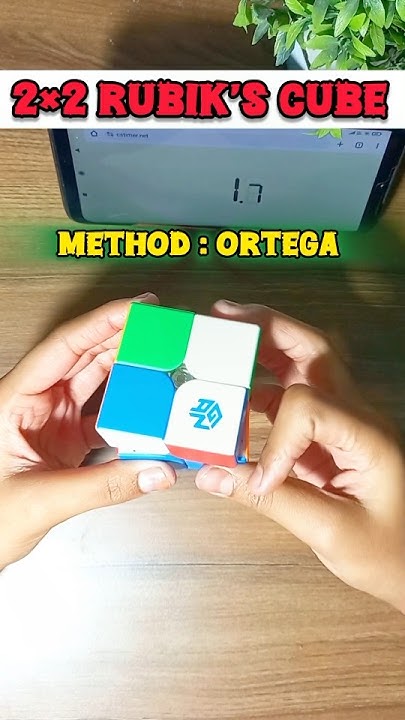 How to Solve a 2x2 Rubik's Cube (Fast Methods) #shorts #youtubeshorts #rubikscube - YouTube