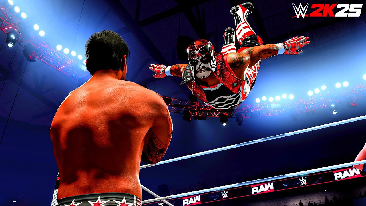 WWE2K25: Cm Punk Vs Penta Epic Gameplay! - YouTube