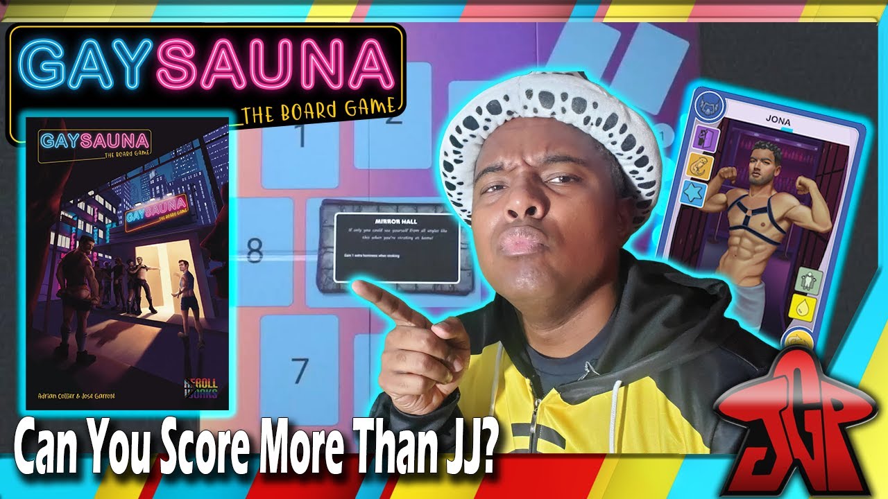 Gay Sauna: The Board Game review - YouTube
