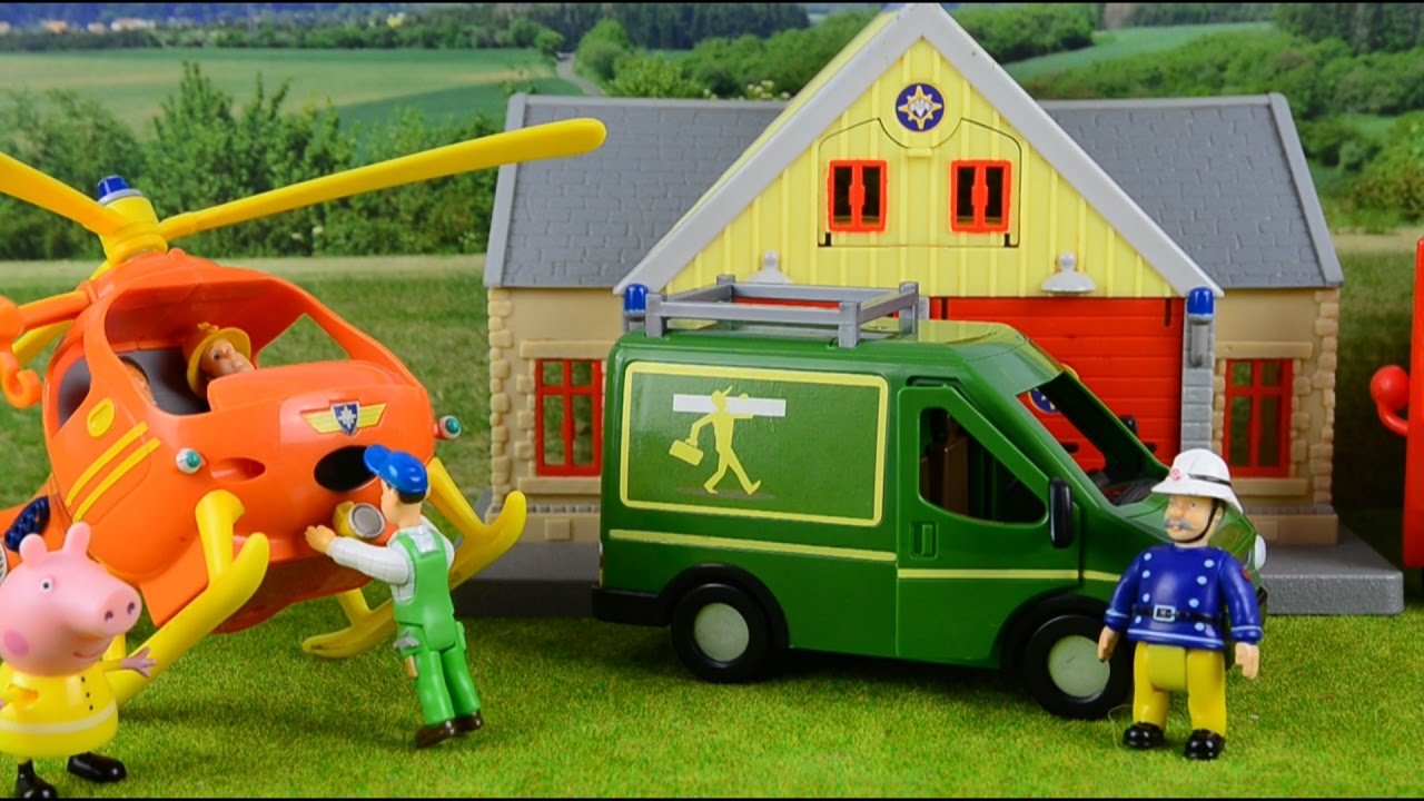 Fireman sam Episode New Helicopter Rescue Fire engine Compilation WOW ...