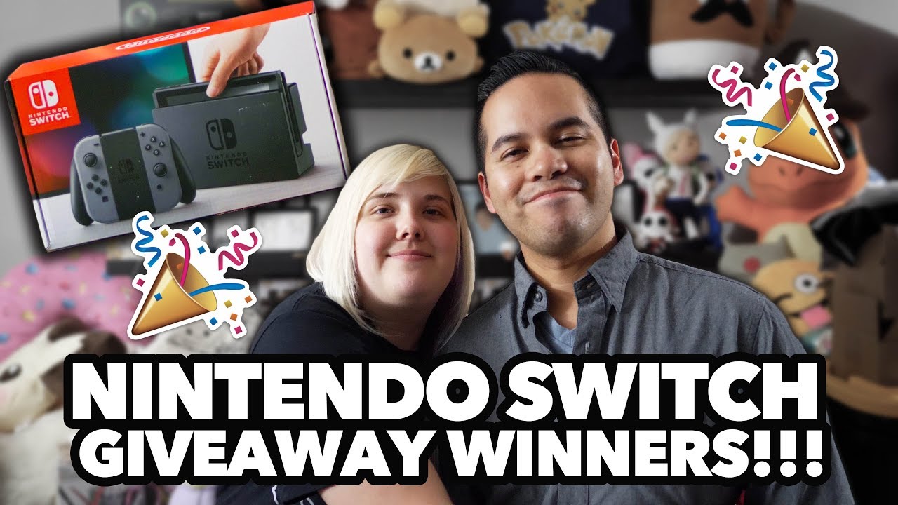 Nintendo Switch and fidget spinner giveaway announcement plus shout ...