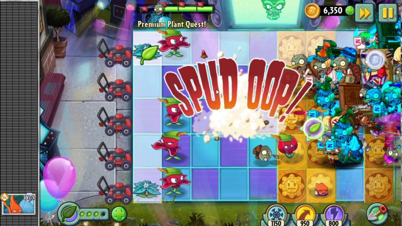 Plants vs zombies 2 free || epic quest boingsetta step 3 - YouTube