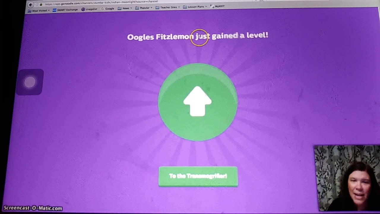GoNoodle Transmogrifier Oogles Fitzlemon Maxed Out I'll choose Glups ...