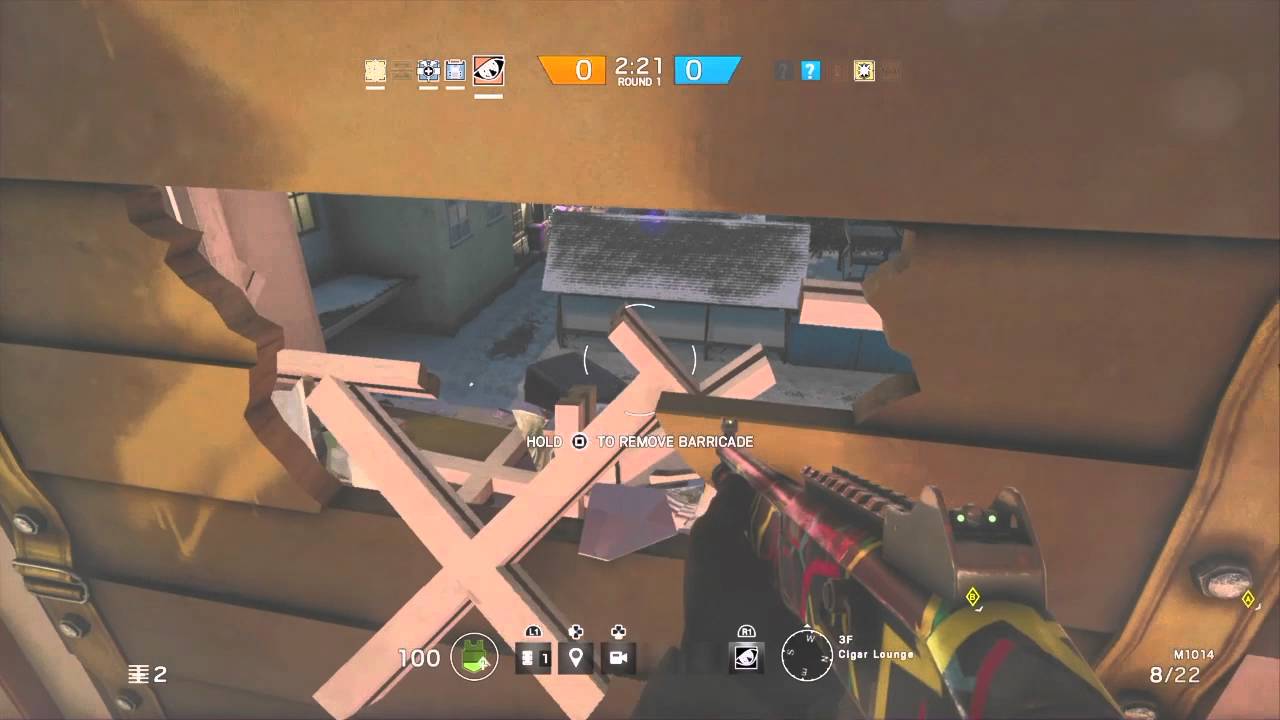 Rainbow 6 Siege - Epic C4 throw at Cafe Dostoyevsky - YouTube