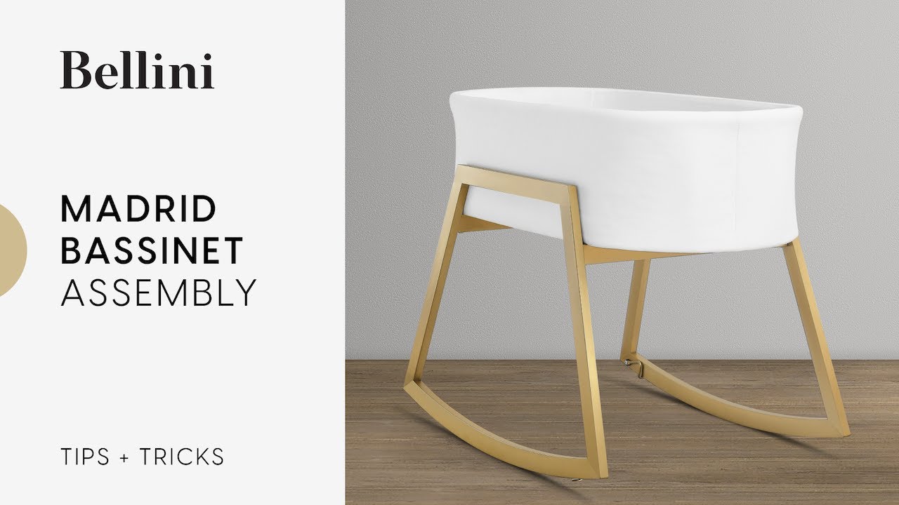 Bellini Madrid Rocking Bassinet Assembly Video - YouTube