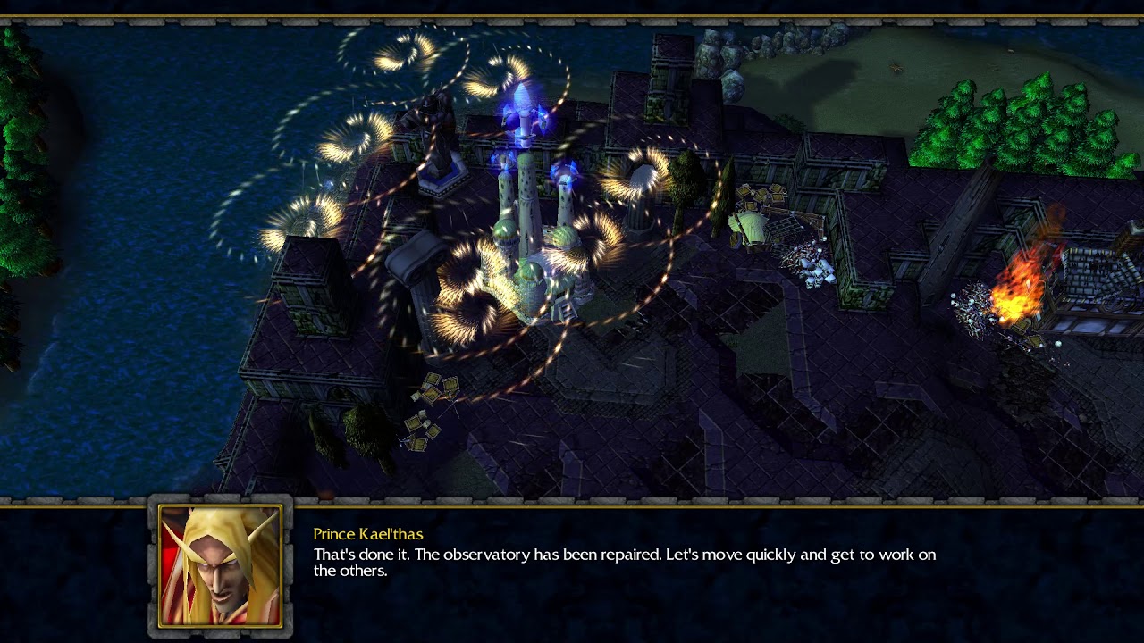 WC3 TFT Hard Playthrough - Alliance Campaign Ch. 1 - YouTube