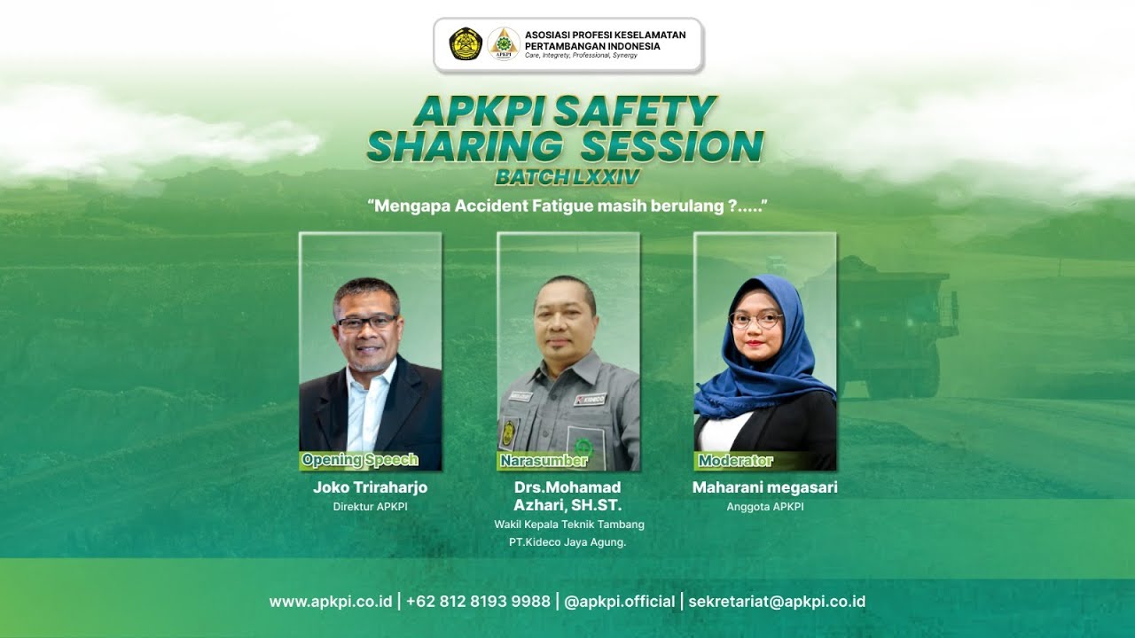 APKPI SAFETY SHARING SESSION BATCH LXXIV - YouTube