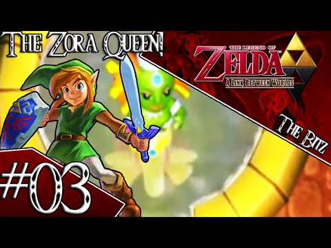 THE ZORA QUEEN! - The Legend Of Zelda A Link Between Worlds Part 3 ...