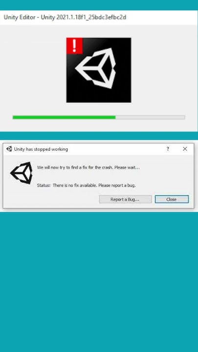 Unity Crashed Log files Unity Tip - YouTube
