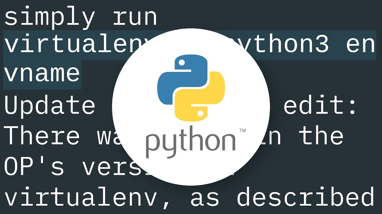 Using Python 3 In Virtualenv YouTube using-python-3-in-virtualenv-youtube