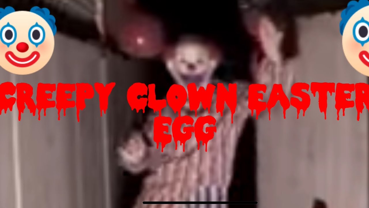 Trying the creepy clown Easter egg (Roblox) - YouTube