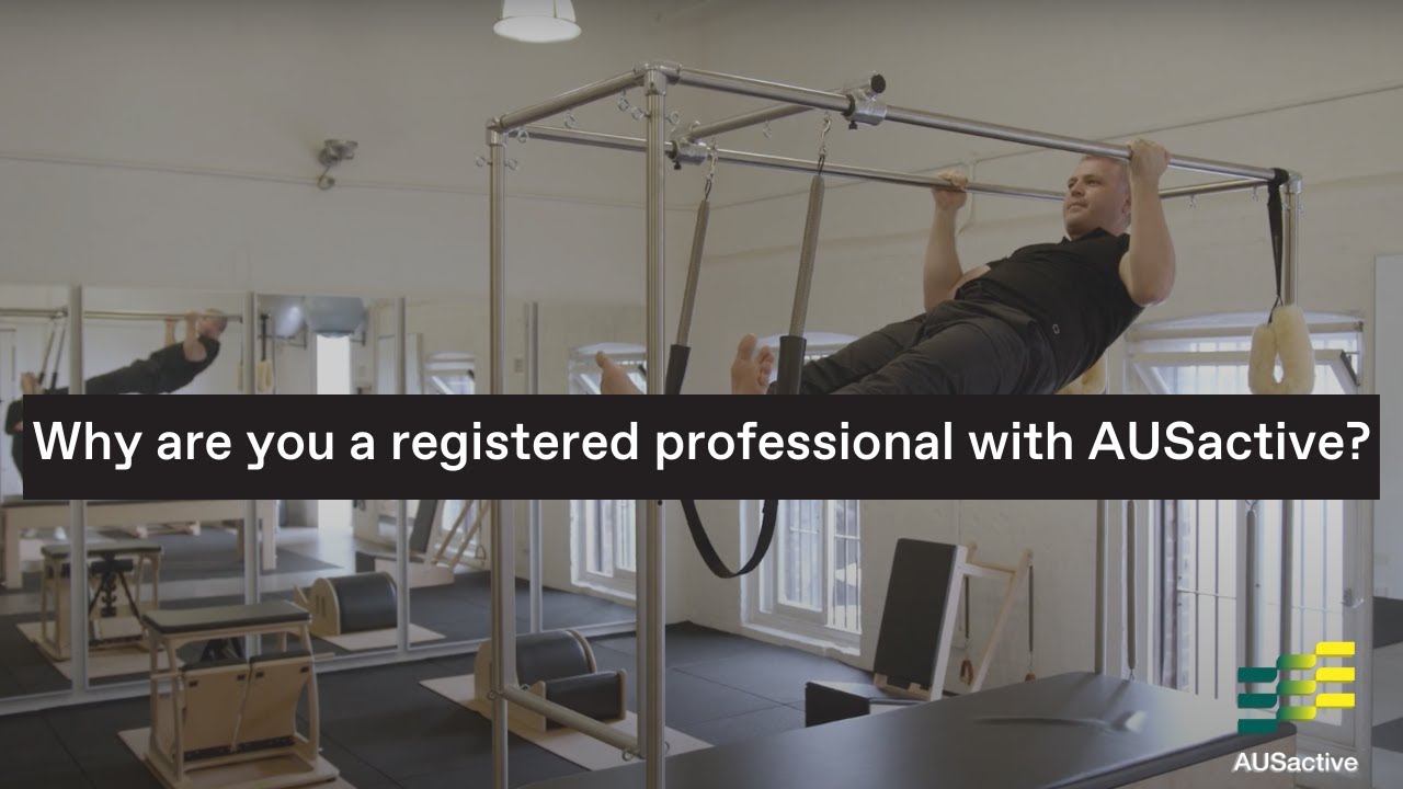 Why are you a registered professional with AUSactive? - YouTube