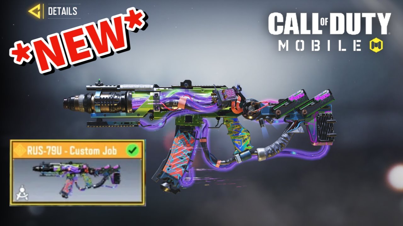 *NEW* LEGENDARY RUS 79U - CUSTOM JOB | CODM | - YouTube