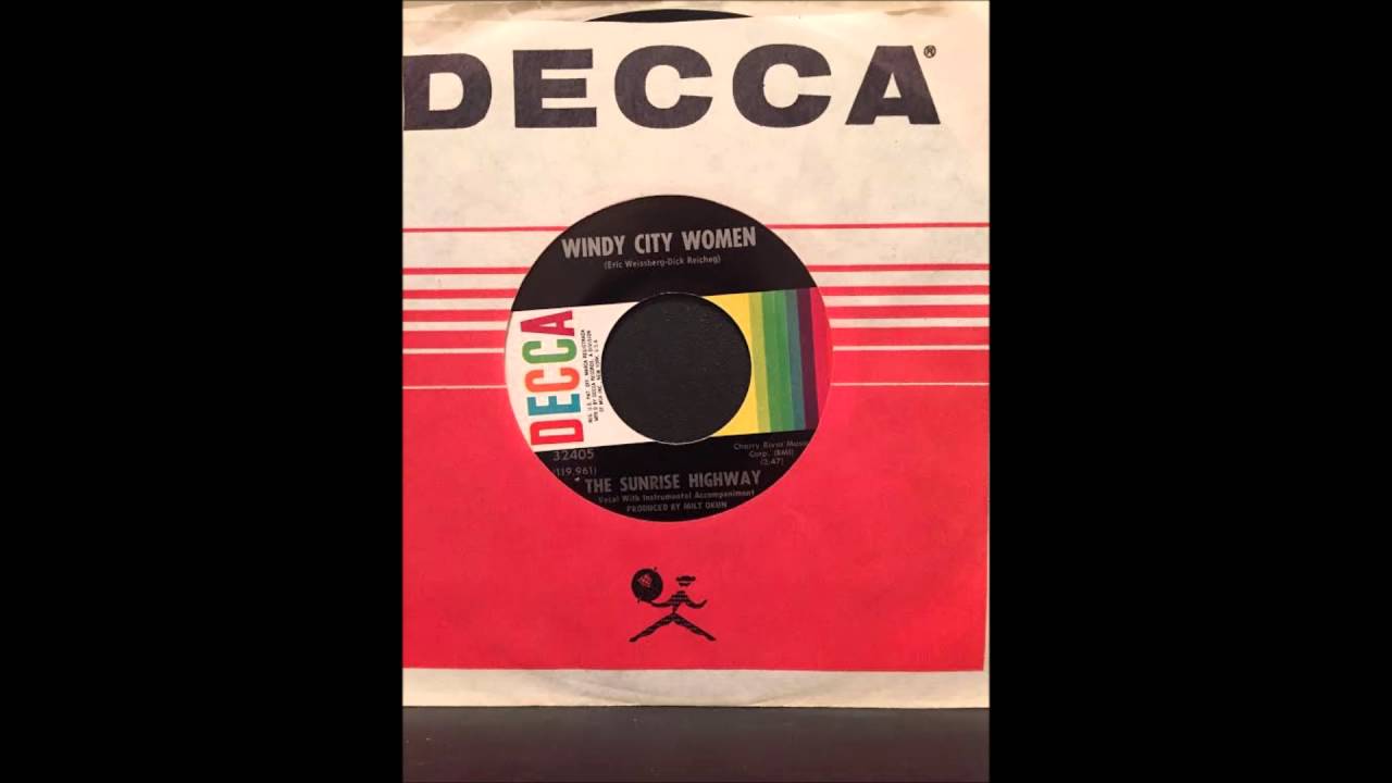 The Sunrise Highway-Windy City Women (Decca 1968) - YouTube