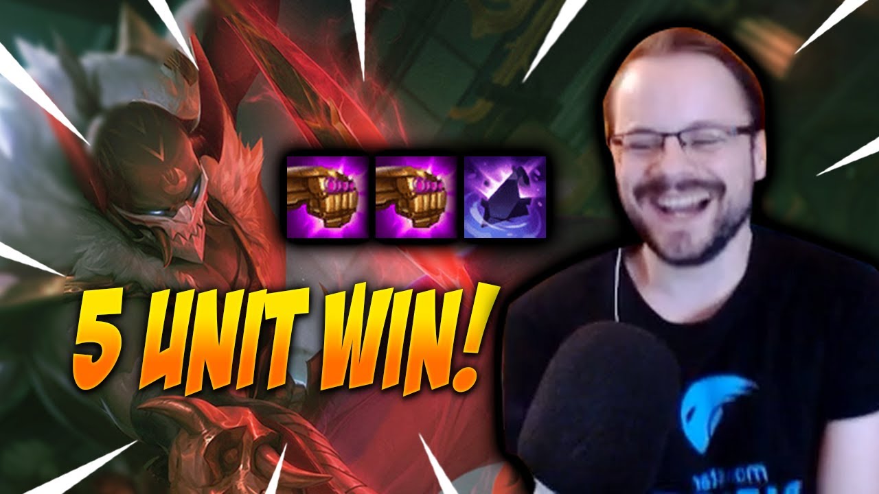 WINNING WITH 5 UNITS?! Zzrot Pyke Carry! | LeDuck | TFT Patch 10.21 ...