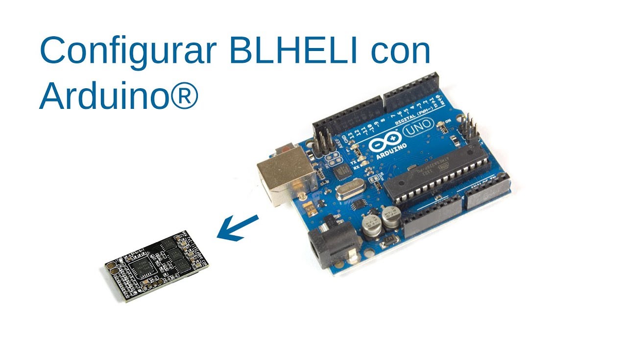 Programar Esc Blheli Usando Arduino® Youtube