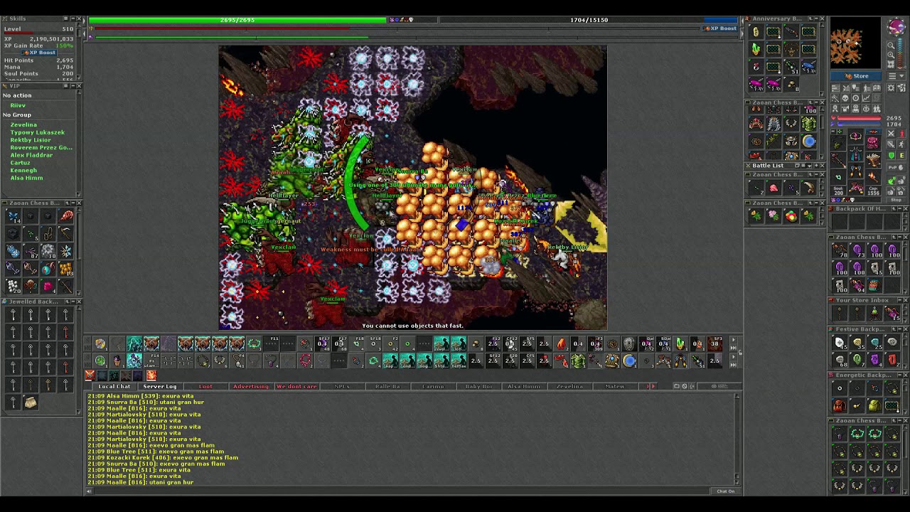 Tibia | Antica | We dont care | 480RP, 540ED, 510MS - YouTube
