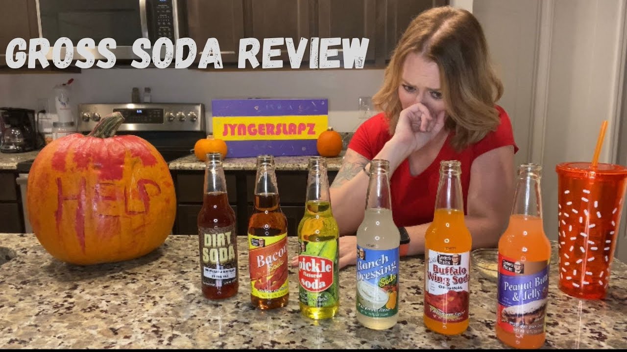 GROSS Soda Tasting and Review - YouTube