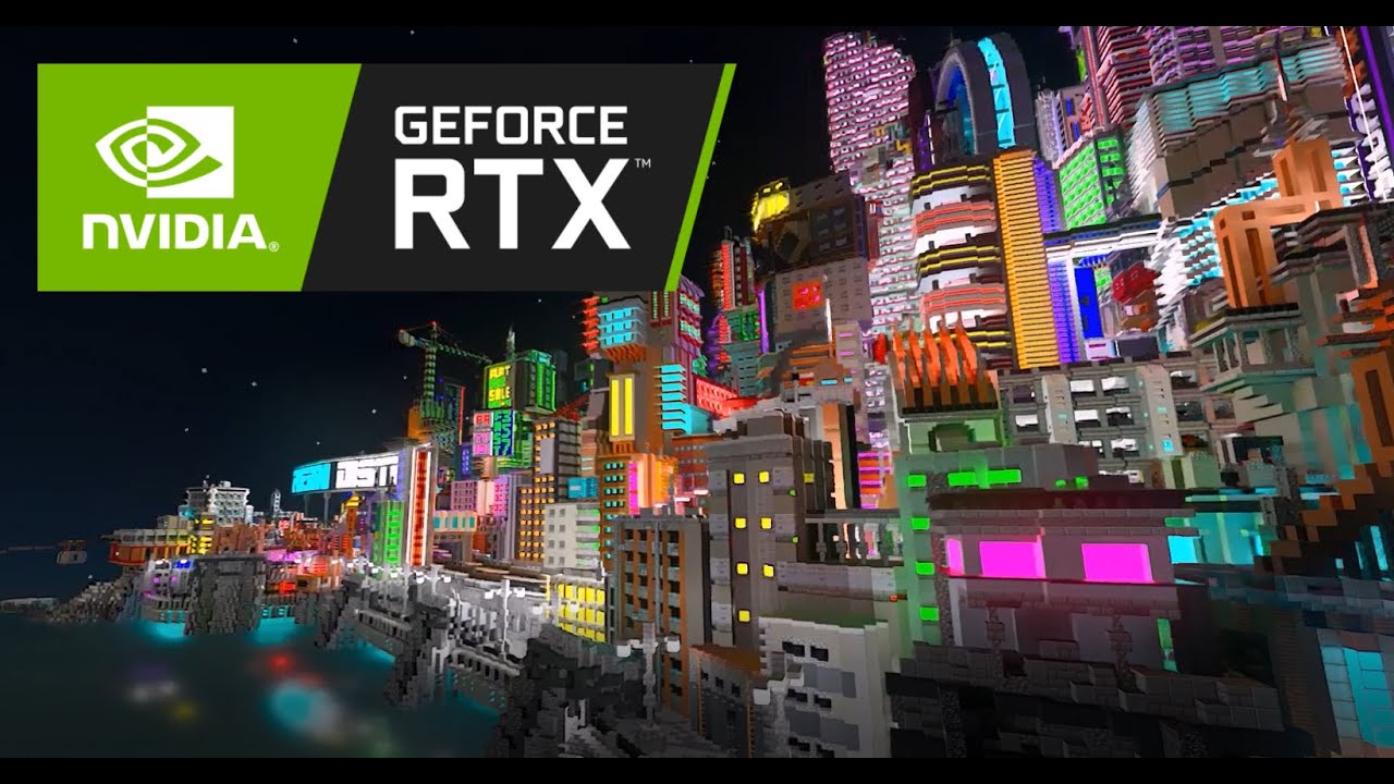 Minecraft RTX Cinematic | NEON CITY - YouTube