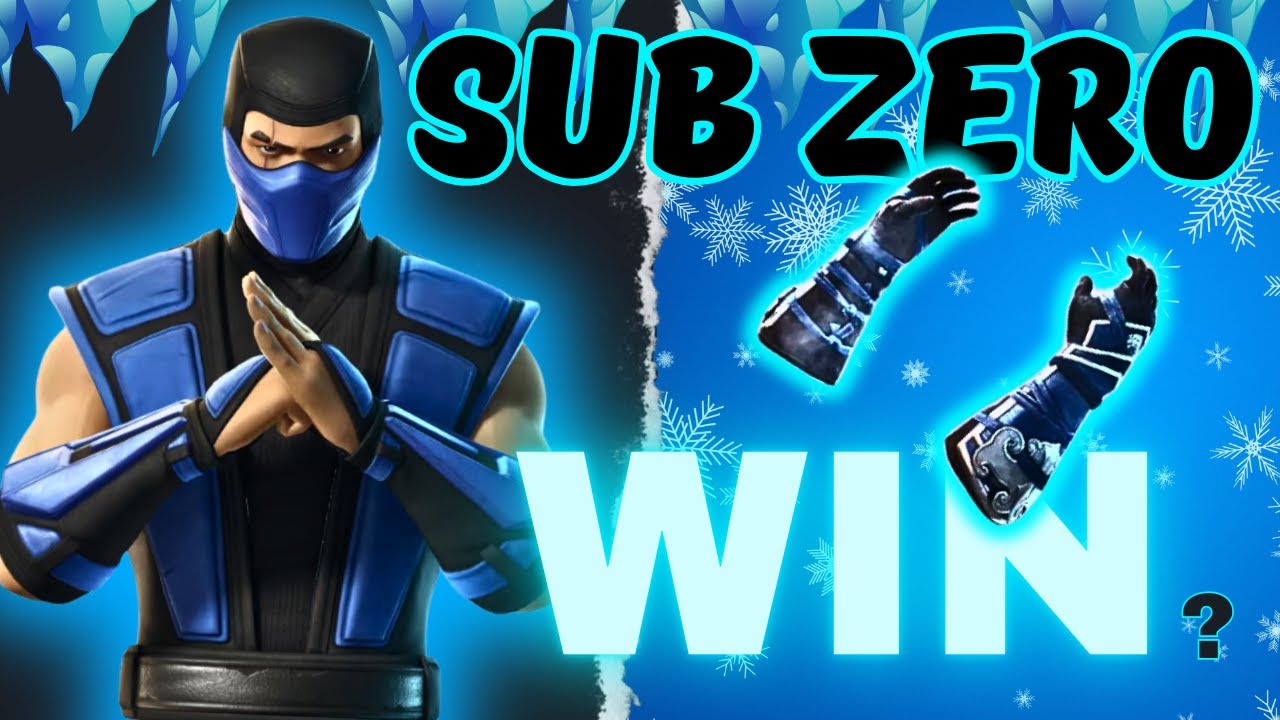 NEW Sub Zero Kombat Kit ONLY CHALLENGE | Fortnite chapter 6 season 2 ...