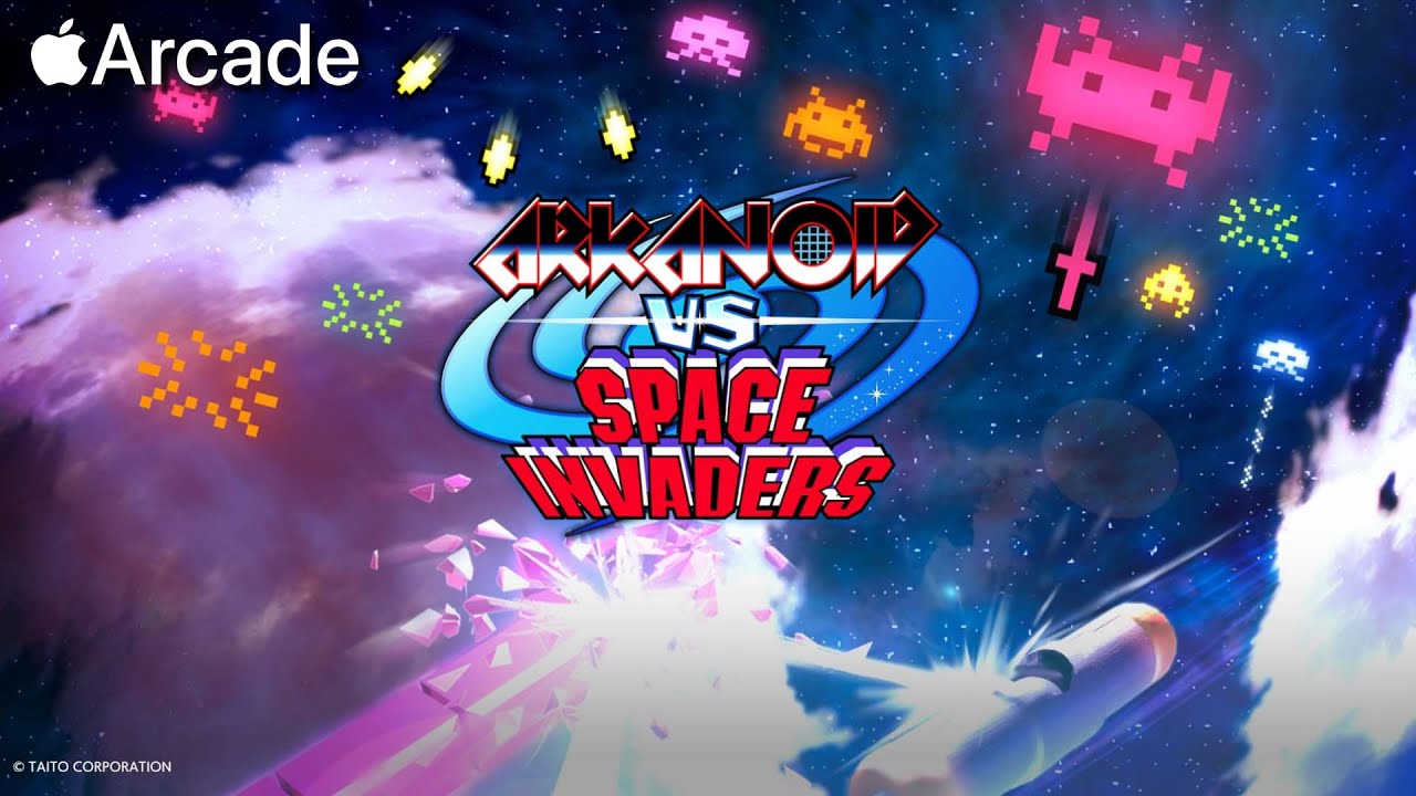 Arkanoid vs Space Invaders Apple Arcade Gameplay - Space Station 9 ...