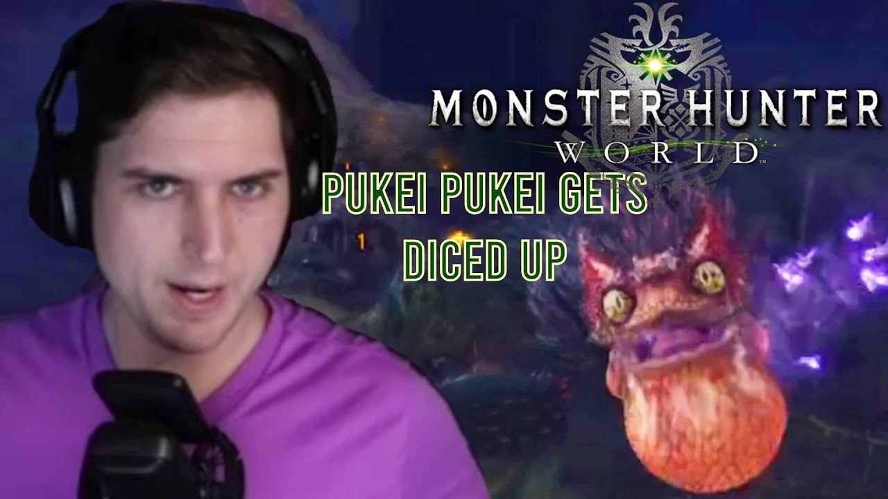 Pukei Pukei Gets Diced Up | Monster Hunter World Gameplay - YouTube