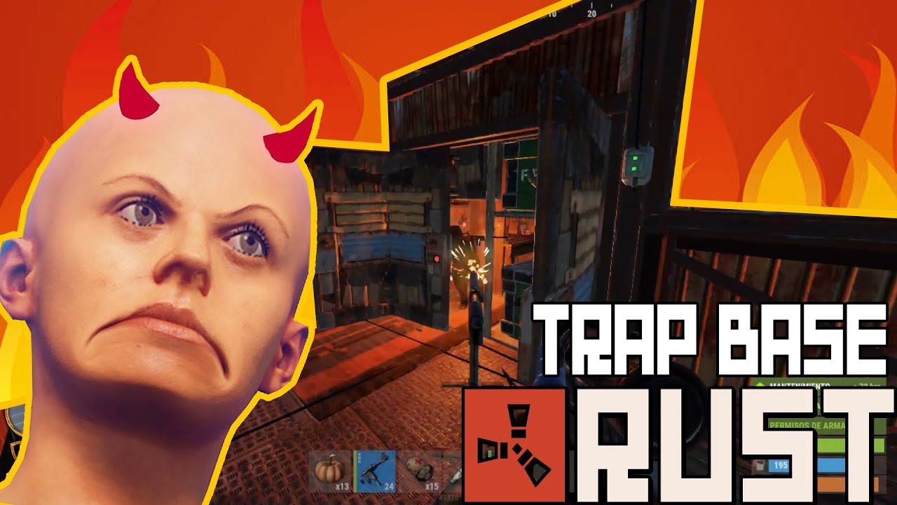 Rust | TRAP BASE ELÉCTRICA ÉPICA | Gameplay Español - YouTube