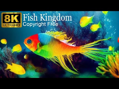 Dive into Fish Kingdom in 8K Ultra HD (Copyright Free) - YouTube