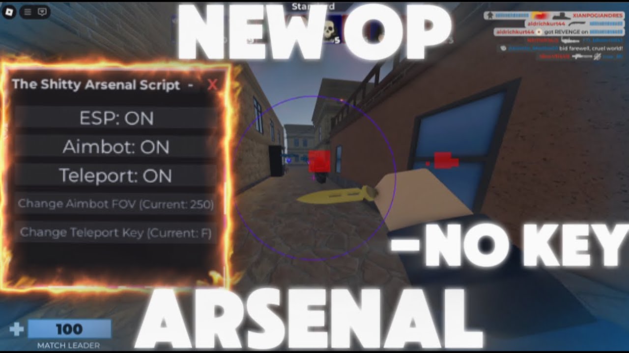 NEW OP Arsenal script Aimbot,Teleport,ESP Keyless HUB - YouTube