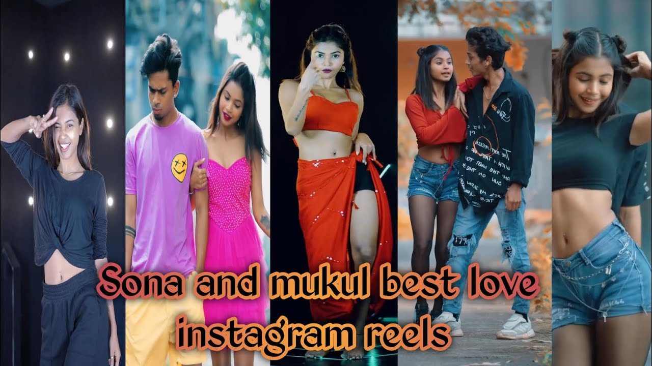 Sona and Mukul popular Reels in Instagram|New tiktok video|Sona and ...