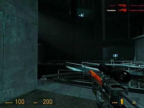 Gmod Half Life 2 Campaign With Master Chief Random - YouTube